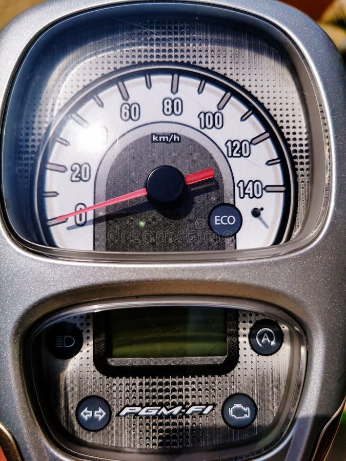 Motor Dashboard of Motorcycle Editorial Photography - Image of ...