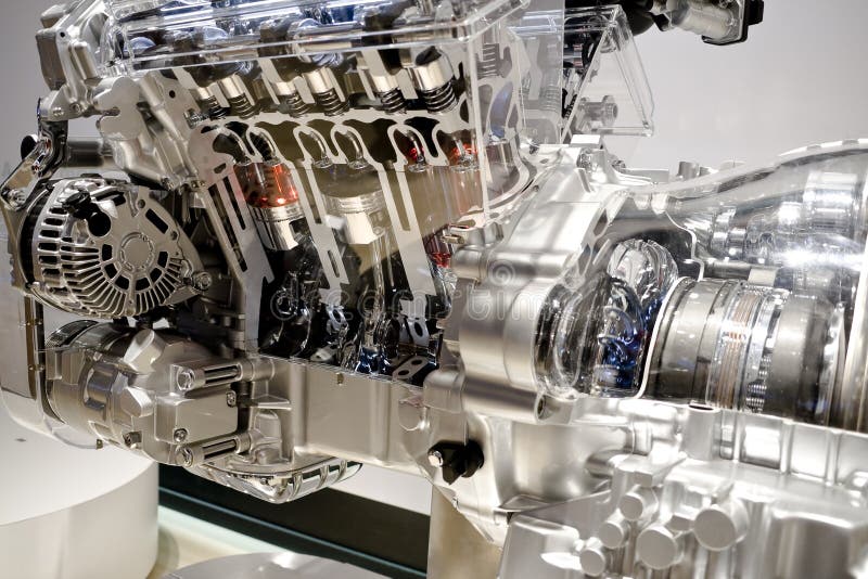 Motor de automóvil foto de archivo. Imagen de gearshift - 14148116