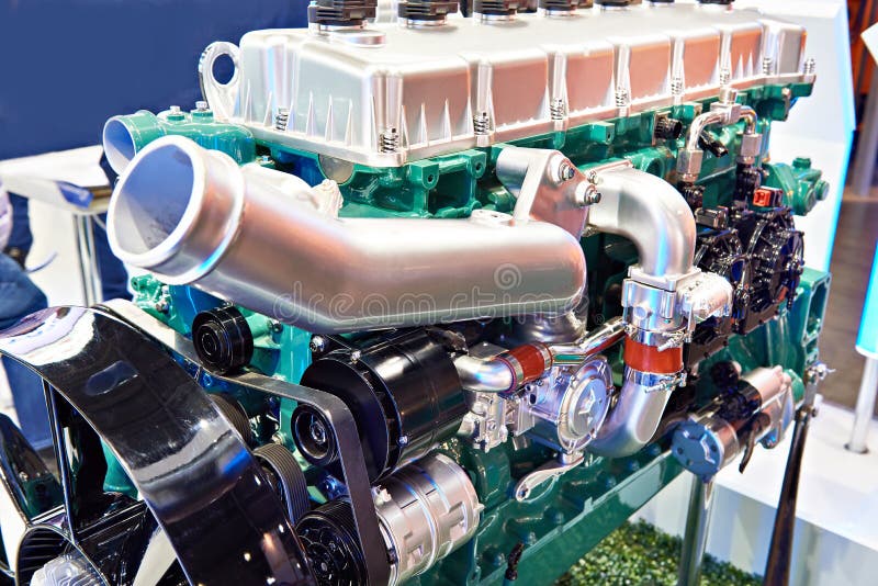 Motor de gas natural foto de archivo. Imagen de motor - 119720562