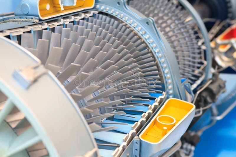 O motor de jato foto de stock. Imagem de complexidade - 99457944