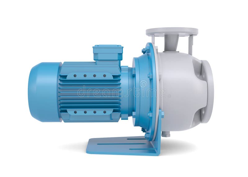 Motor de la bomba de agua stock de ilustración. Ilustración de tubo ...