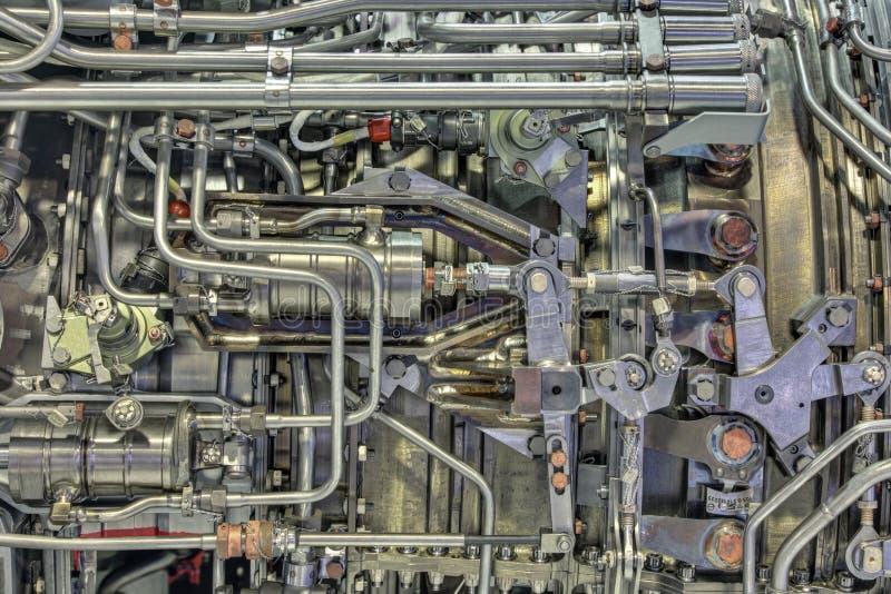 Motor de jato de Turbo foto de stock. Imagem de jato - 10757500