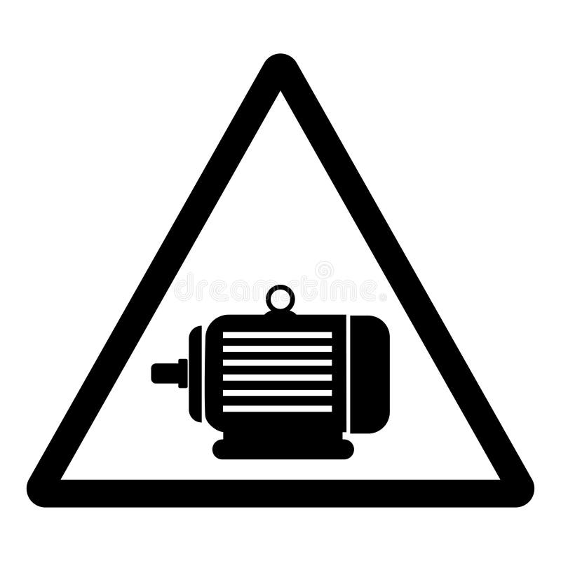 Motor Engine Symbol Sign, Vector Illustration, Isolate on White ...