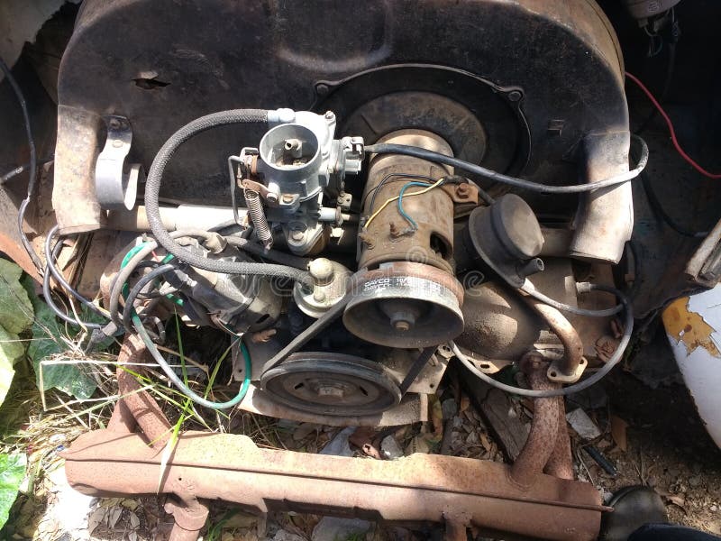 Motor Fusca 1600 stockbild. Bild von - 147029383