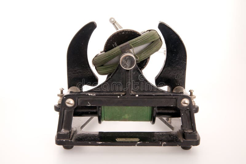 Motor Generator AC DC Electromagnetic Stock Image - Image of direct ...