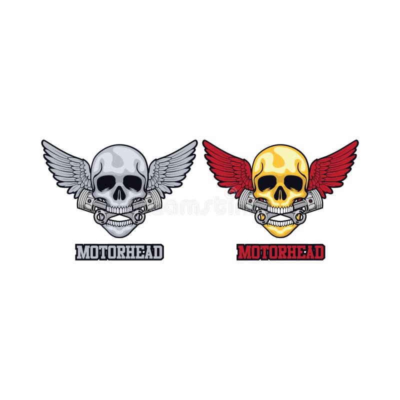 Motor head logo stock vector. Illustration of emblem - 85502962