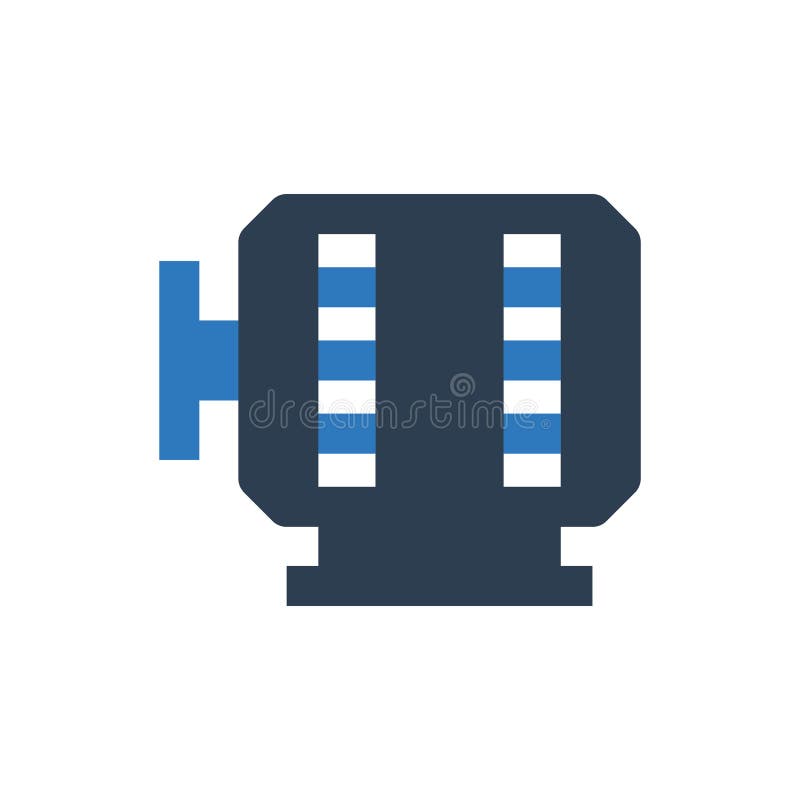Motor icon stock illustration. Illustration of technology - 374414251