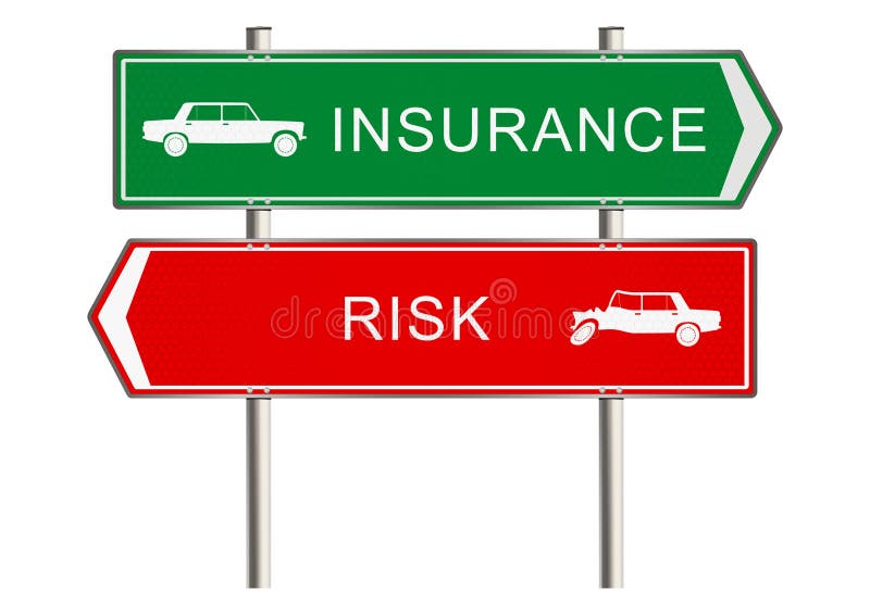 Insurance traffic sign stock photo. Image of business - 49883376