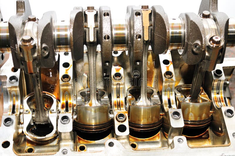Motor interno. imagem de stock. Imagem de isolado, mecânico - 36957059