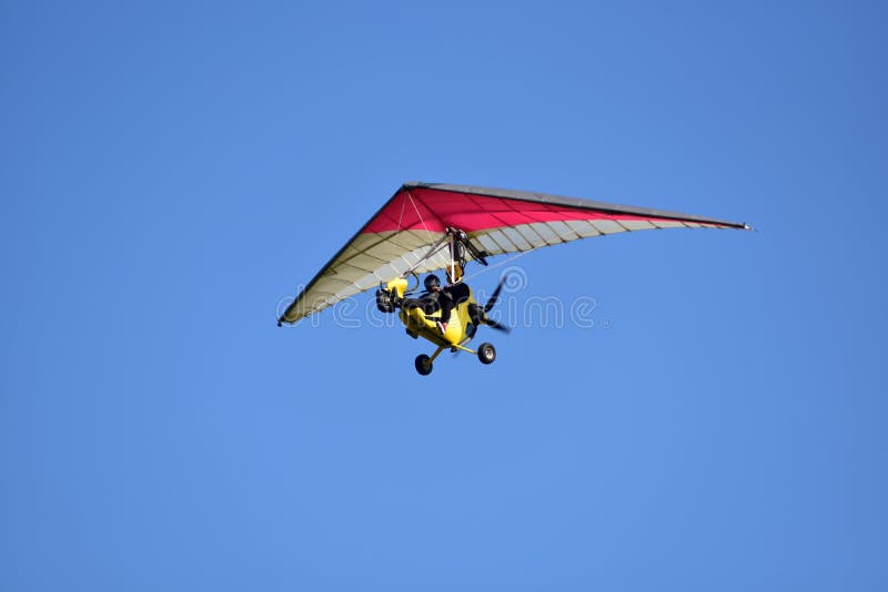 Motor Kite Flying in the Sky Editorial Stock Photo - Image of hang ...
