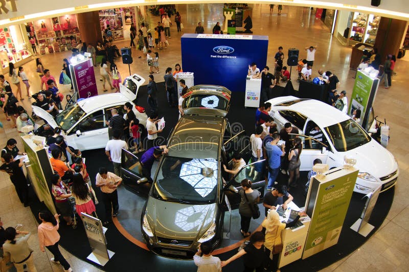 Motor Maker Ford is Promoting Their Latest Model Editorial Stock Image ...