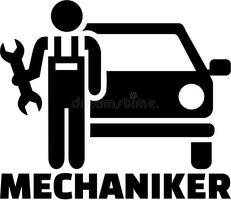 Motor mechanic icon stock vector. Illustration of mechanical - 107100829