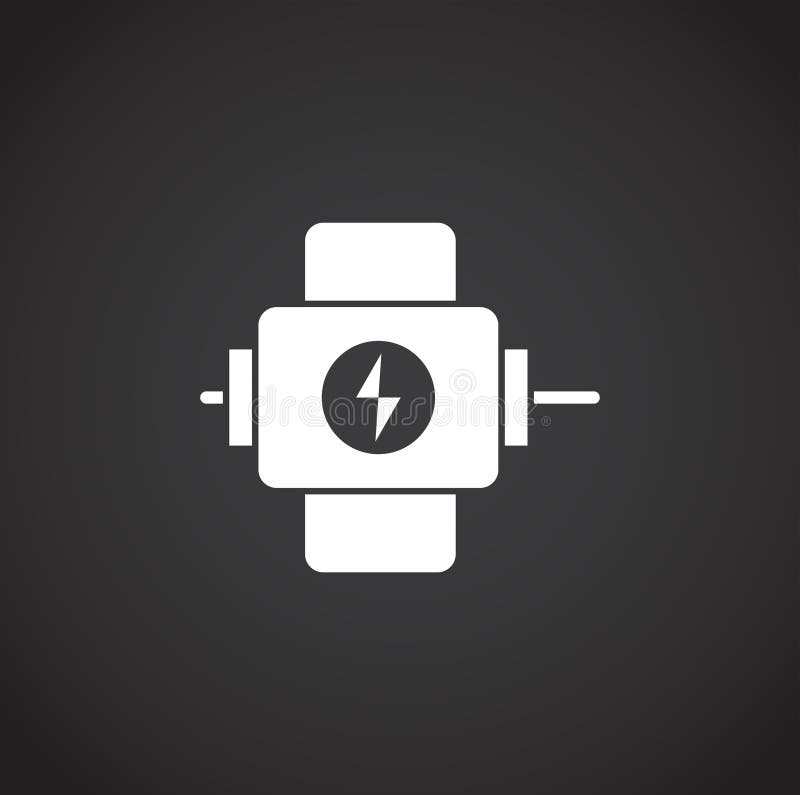 Motor symbol and icon stock illustration. Illustration of mirror - 54499440