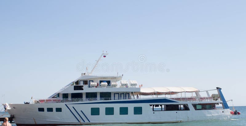 Motor ship stock photo. Image of coast, gelendzhik, holidays - 58170626