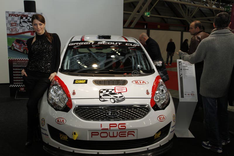 Kia rally car editorial photography. Image of event, sport - 18585182