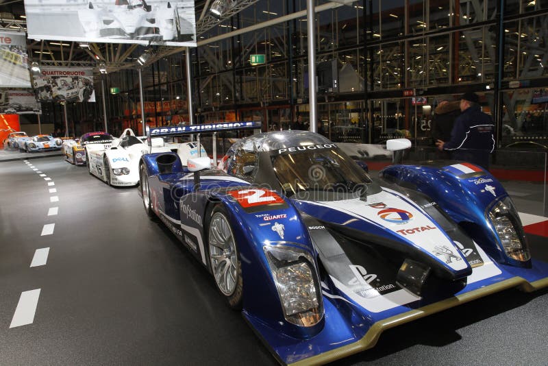Peugeot racing car editorial stock photo. Image of track - 18605788