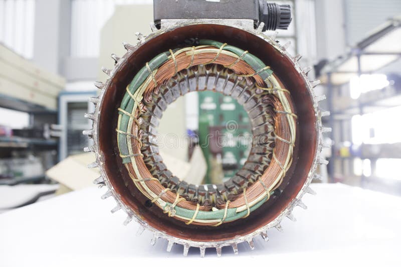 Motor structure stock image. Image of rotor, stator, structure - 68246409