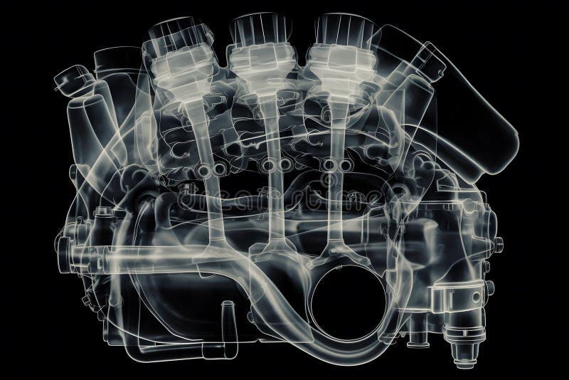 Motor Visualization Digital. Neural Network AI Generated Stock Image ... Motor Visualization Digital. Neural Network AI Generated Stock Image ...