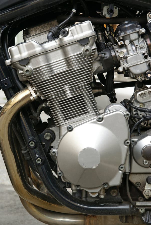 Motorbike Motorcycle Engine Stock Photo - Image of background, machines ...