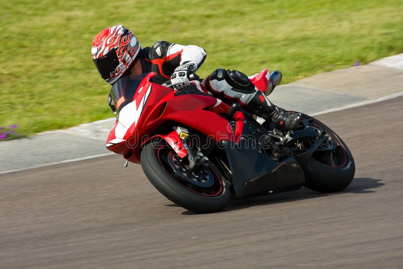 Motorbike racing. stock image. Image of sports, road, movement - 7554507