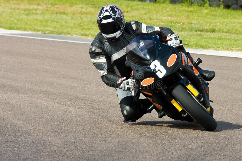 Motorbike racing. stock photo. Image of cool, tire, mirror - 7554612