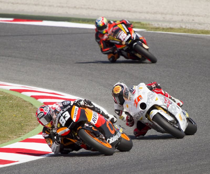 Motorbikes racing editorial stock image. Image of marquez - 27405194