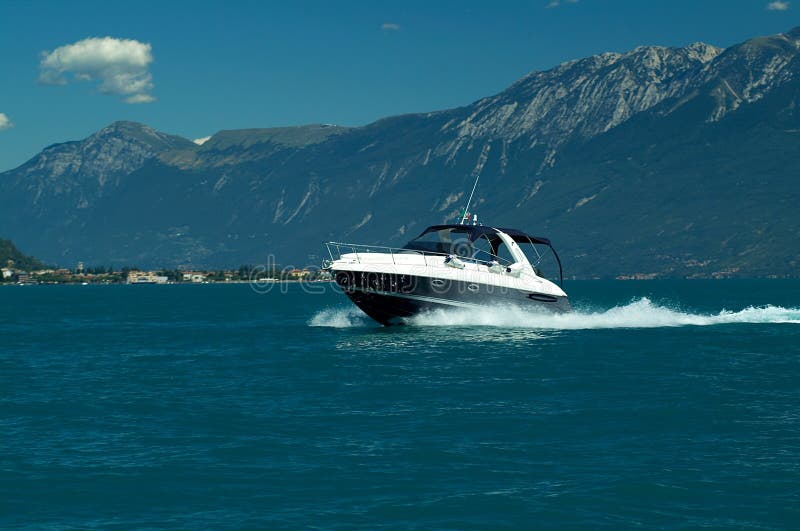 Motorboat stock photo. Image of italy, motorboat, water - 11253192