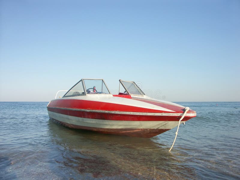 Motorboat stock image. Image of fast, peace, marine, motor - 1249475