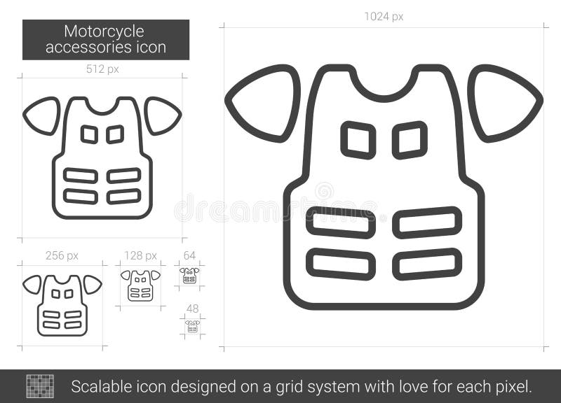 Motorcycle Accessories Stock Illustrations – 3,129 Motorcycle ...