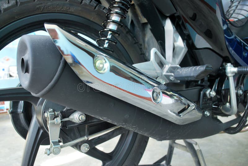 Motorcycle Accessories and Spare Parts. Stock Photo - Image of ...