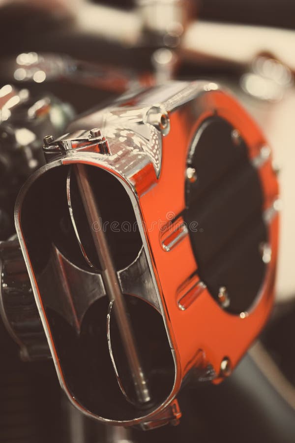 Motorcycle air filter stock image. Image of shiny, engine - 60959609