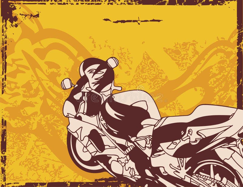 Motorcycle Background stock vector. Illustration of competitions - 1882790