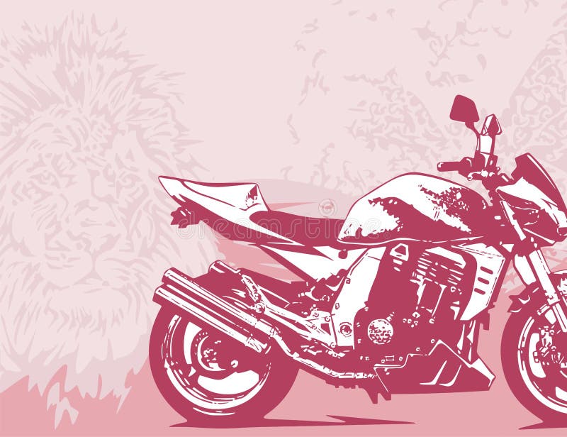 Motorcycle Background stock vector. Illustration of design - 1882812