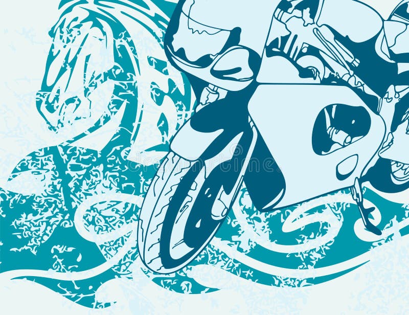 Motorcycle Background stock vector. Illustration of clipart - 1883086