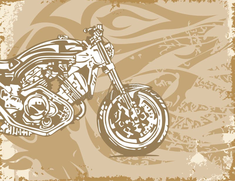 Motorcycle Background stock vector. Illustration of cycles - 1867538