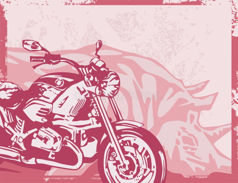 Motorcycle Background stock vector. Illustration of motorcross - 1883126