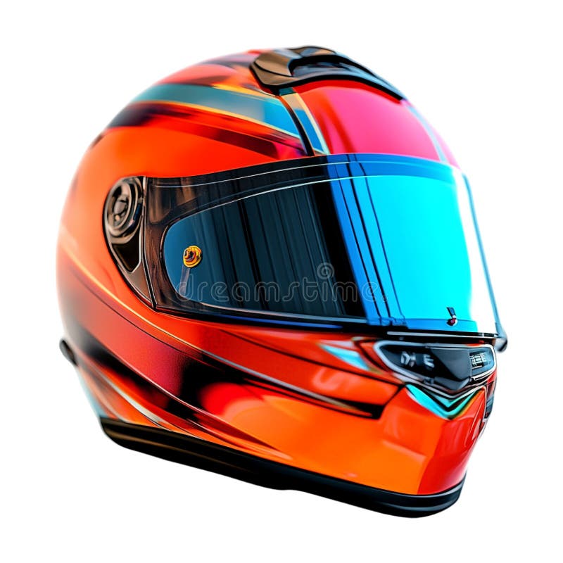 Motorcycle or Biker Helmet on Transparent Background - Ai Generated ...