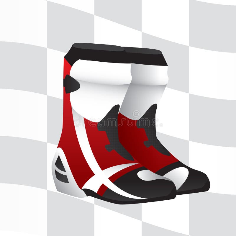 Motorcycle Boots for Motocross Bikes. Leg Protection. Enduro Sport ...