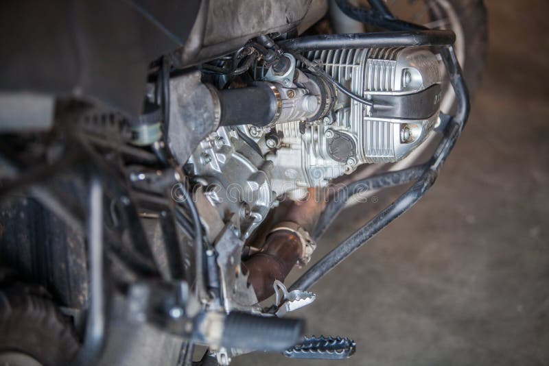 Motorcycle boxer engine stock photo. Image of vehicle - 84683118