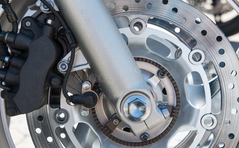 Motorcycle brake stock image. Image of color, clean, motorbike - 27356583
