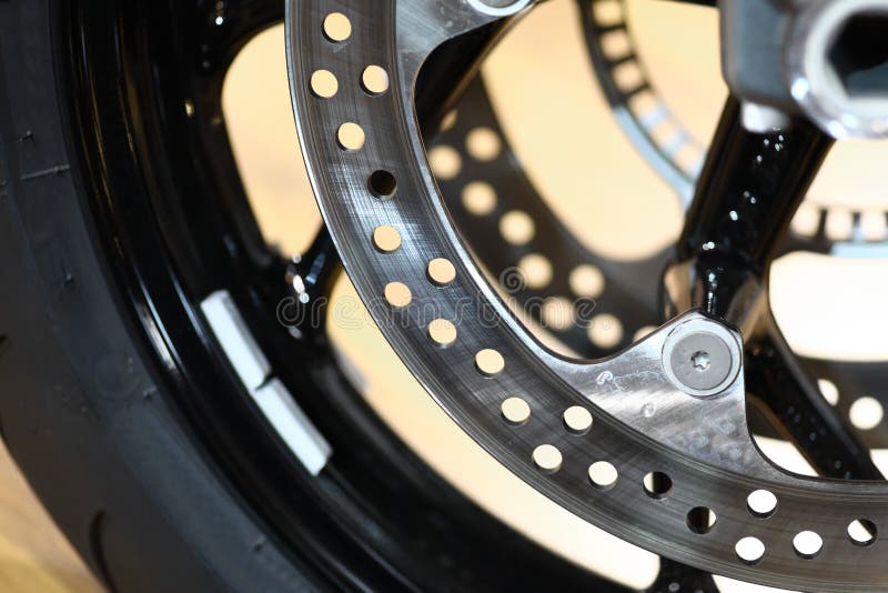Motorcycle brake disc stock photo. Image of motorbike - 55844496