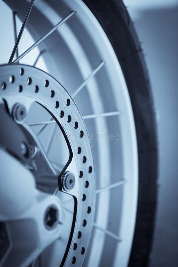 Motorcycle brake disc stock image. Image of shiny, motorcycle - 72236907