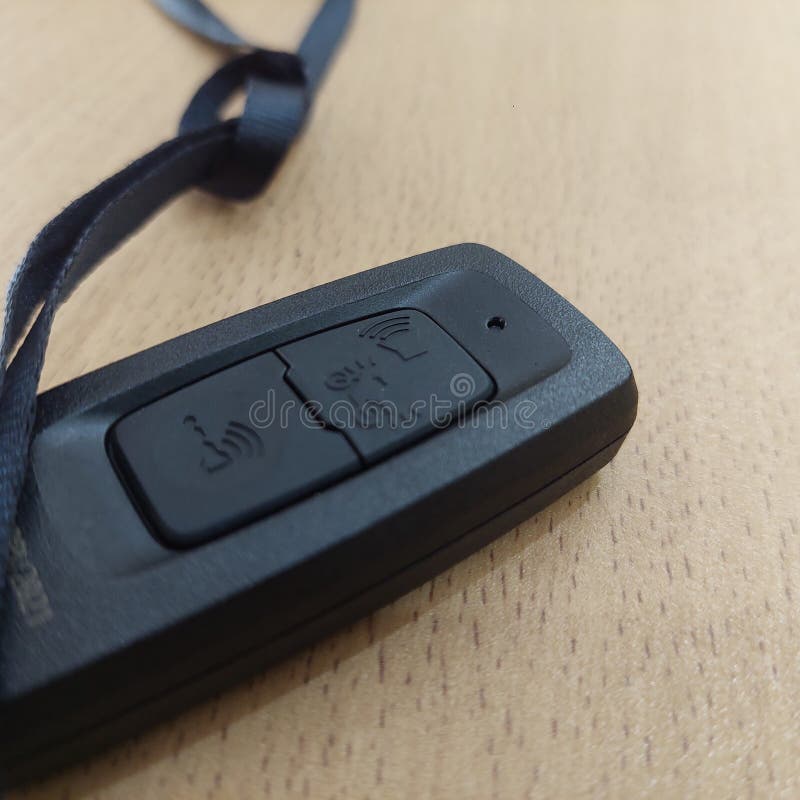 Motorcycle or Car Keyless Remote, Alarm Control Stock Image - Image of ...
