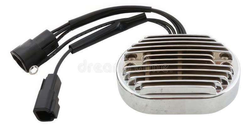 Motorcycle Cdi Starter Control Unit White Background Stock Photos ...