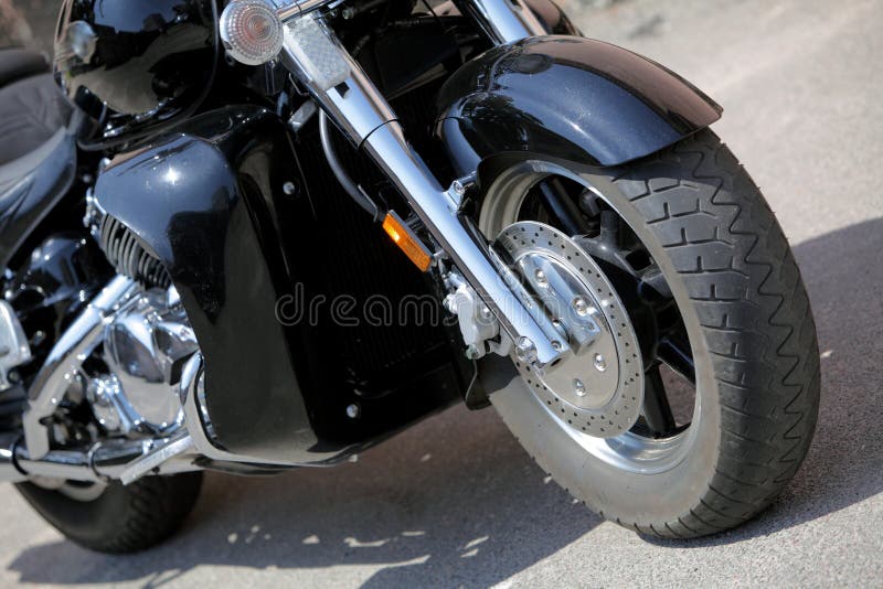 Motorcycle Chrome stock image. Image of bike, path, chopper - 271867