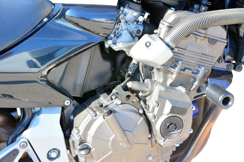 Motorcycle Chrome Metal Grille Stock Image - Image of power, motorcycle ...