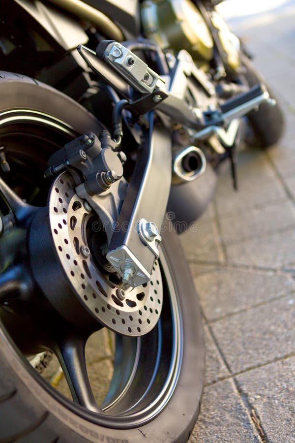 Motorcycle stock photo. Image of mortorbike, bike, rear - 40752320