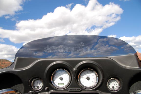 Motorcycle cockpit stock photo. Image of dashboard, motor - 163007828