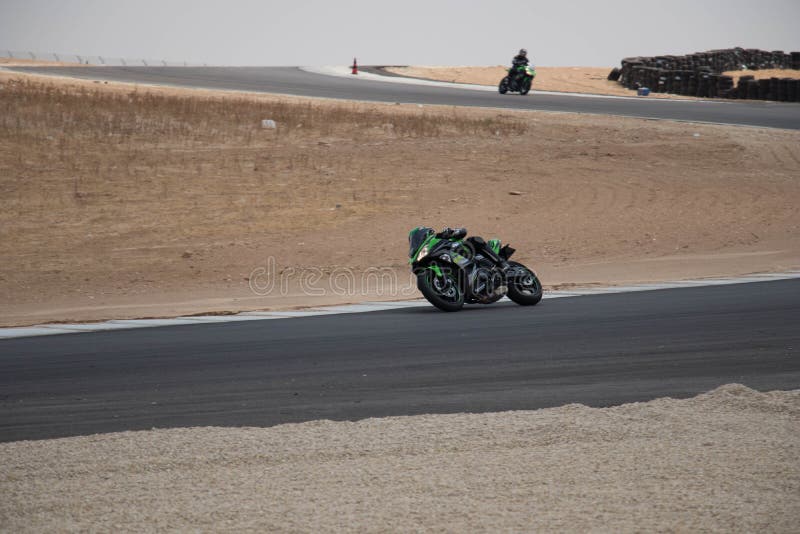 Motorcycle Competition on a Race Track on Editorial Photography - Image ...