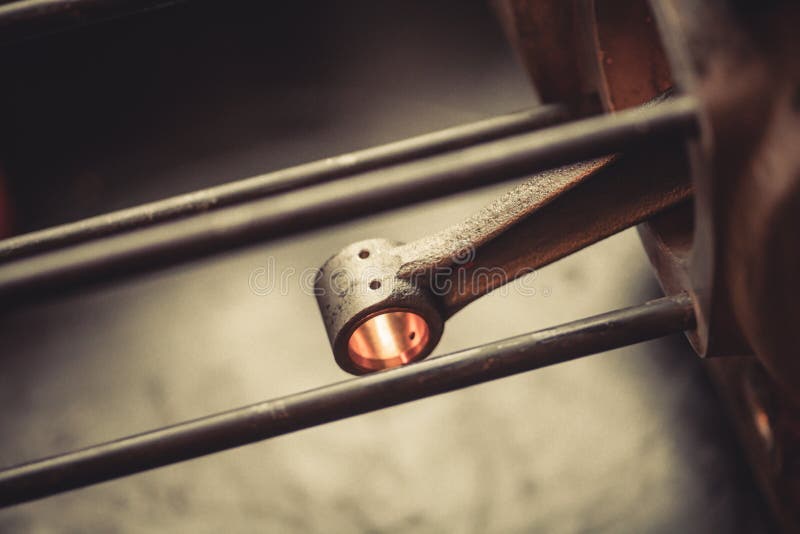 Motorcycle Connecting Rod Detail Stock Image - Image of piston, shiny ...
